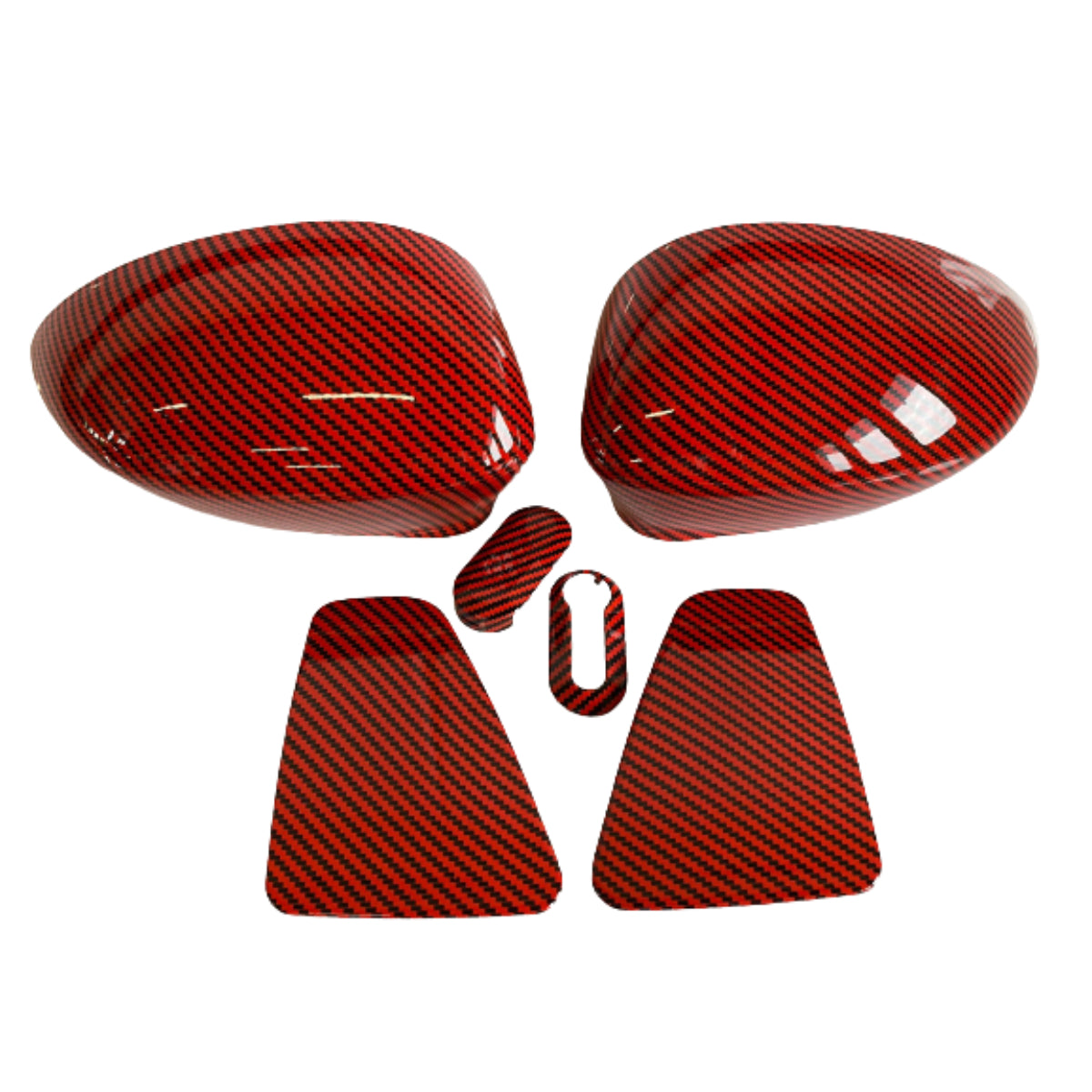 Kit calotte carbon placche fari guscio chiave - Cubiwrap